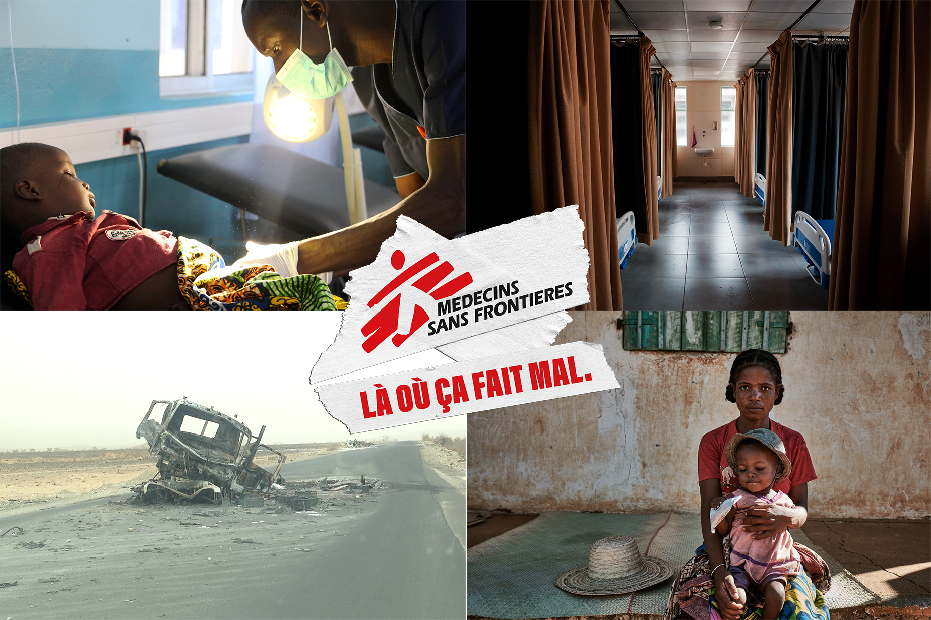 « LÀ où ça fait mal » : MSF témoigne des souffrances dans le monde à ...