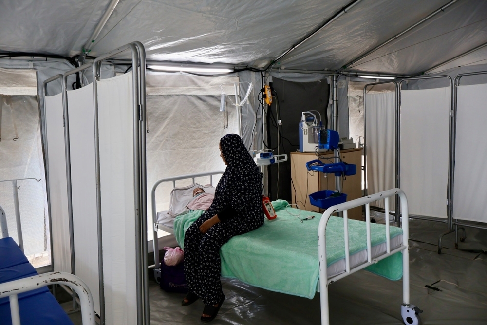 MSF opening of pediatric hospitalization services in Central Gaza ...